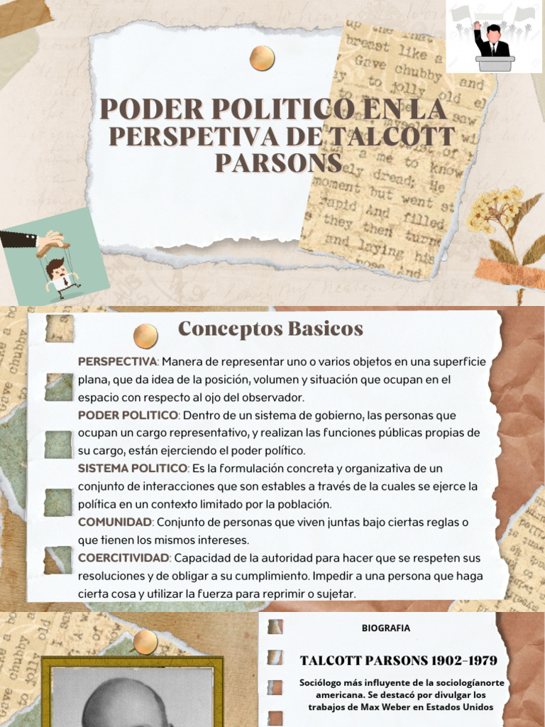 Teoria de Poder de Talcott Parson | PDF | Sociología | Sistemas politicos