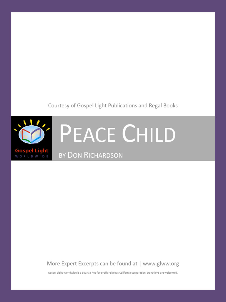Peace Child | PDF