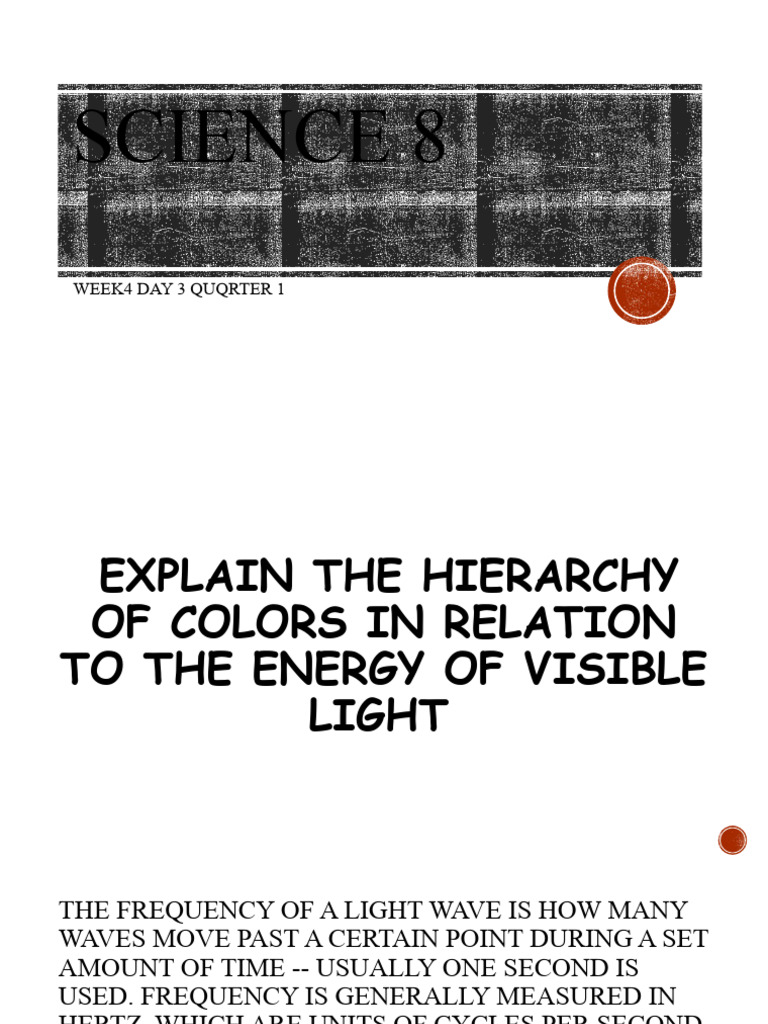 Science 8 PPT w4d3q1 | PDF