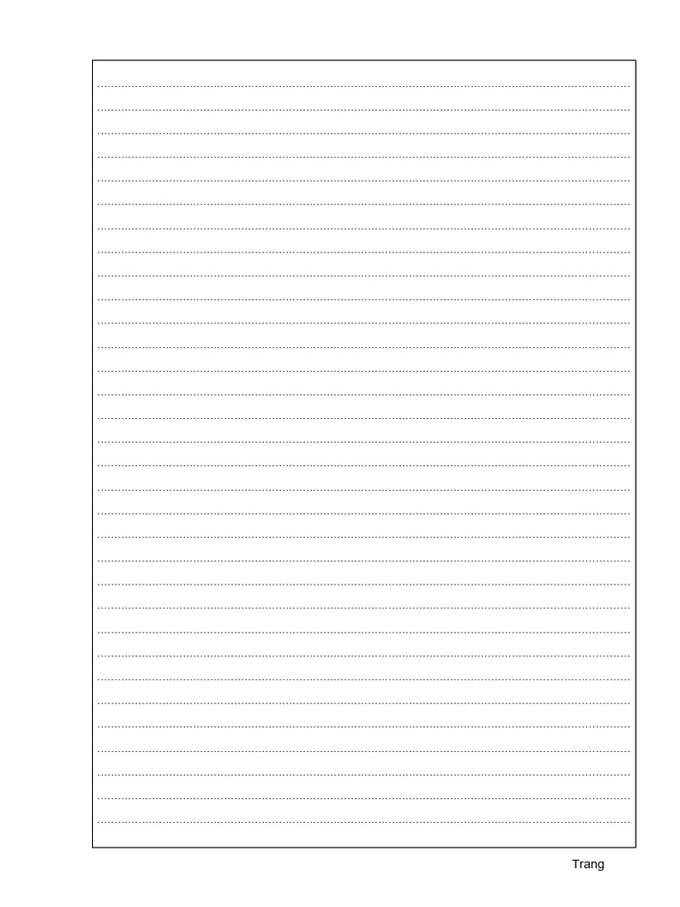 giấy kẻ ngang | PDF