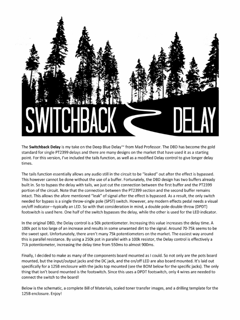 Switchback Delay Build | PDF