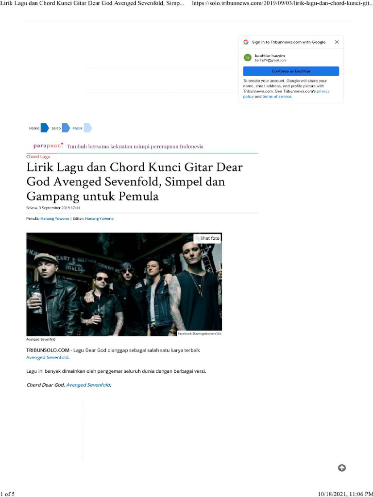 Lirik Lagu Dan Chord Kunci Gitar Dear God Avenged Sevenfold, Simpel Dan ... Lirik Lagu Dan Chord Kunci Gitar Dear God Avenged Sevenfold, Simpel Dan ...