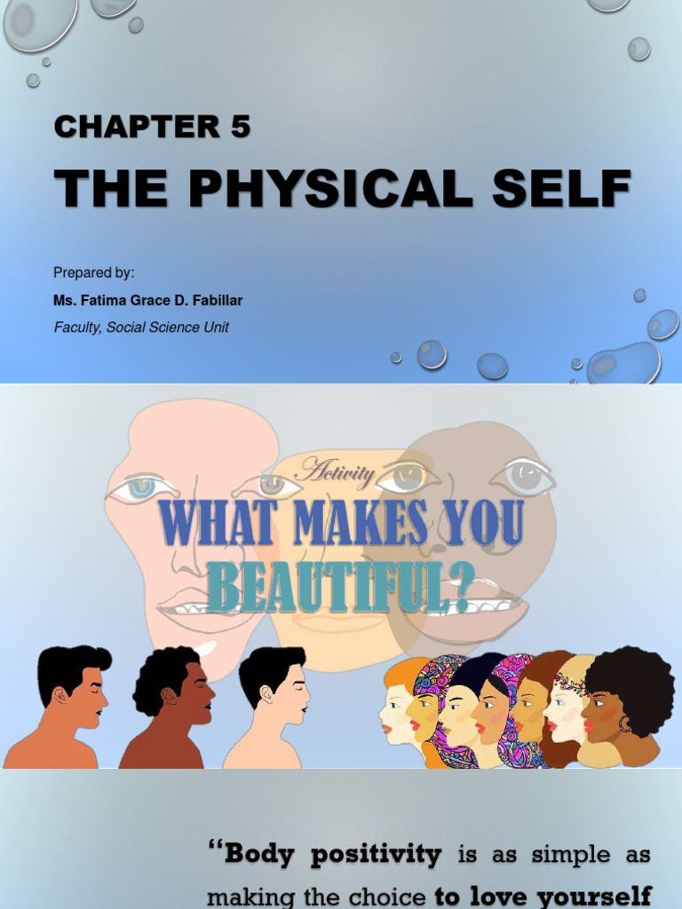 CHAPTER-5-THE-PHYSICAL-SELF-POWERPOINT | PDF | Self Esteem | Body Image