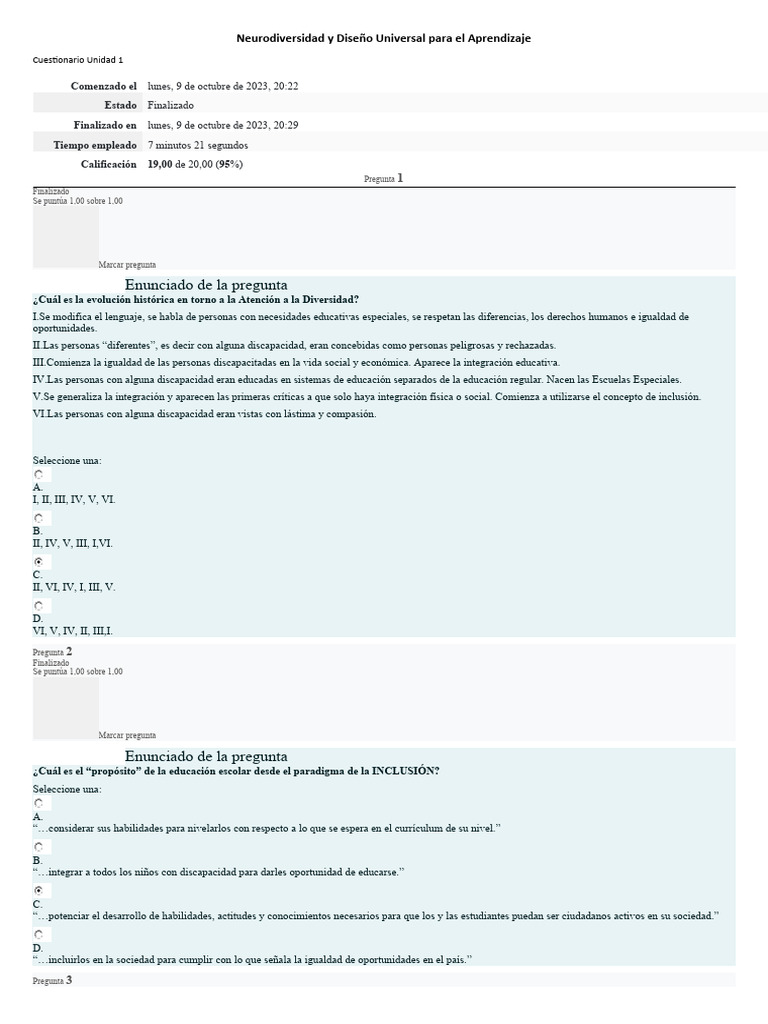 Neurodiversidad y Diseño Universal para El Aprendizaje | PDF | Plan de ...