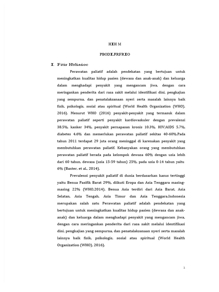 PDF Bab 123 Teamwork Paliatif | PDF