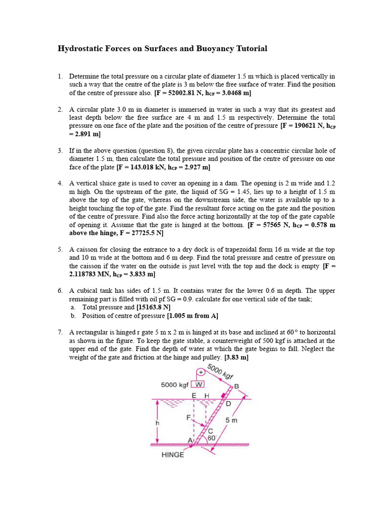 FMH 150S Tutorial 2 | PDF | Pressure | Metrology