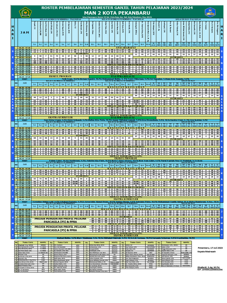 Roster 2023-2024 | PDF