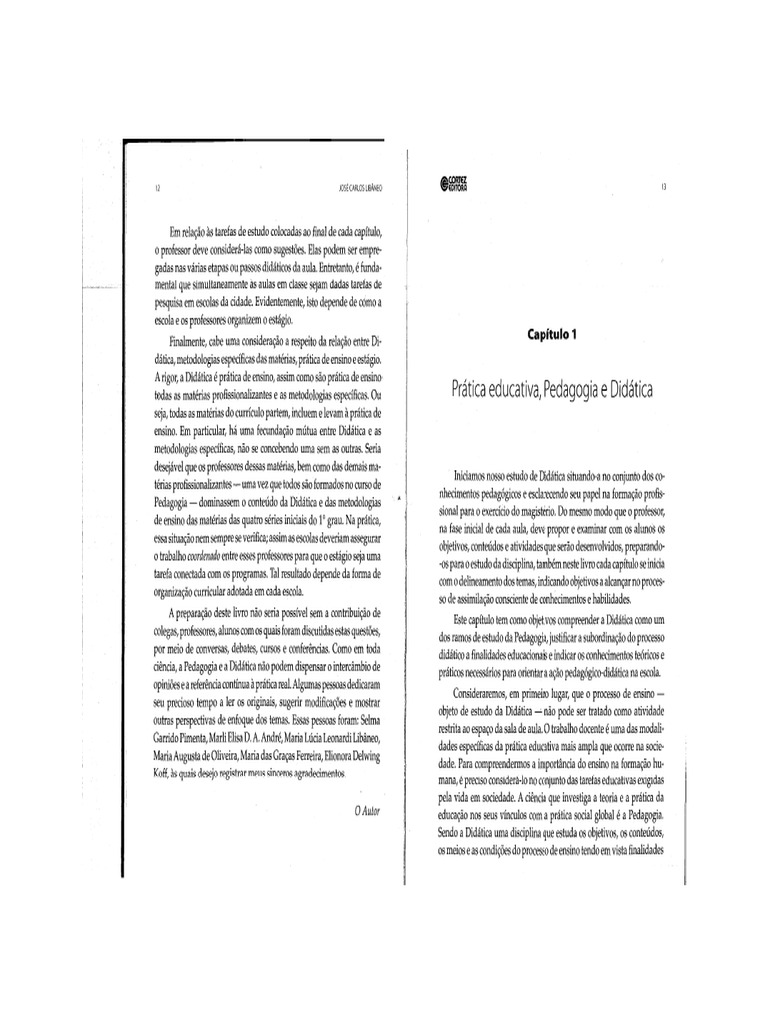 JC LIBANEO Didatica_rotated (1) | PDF