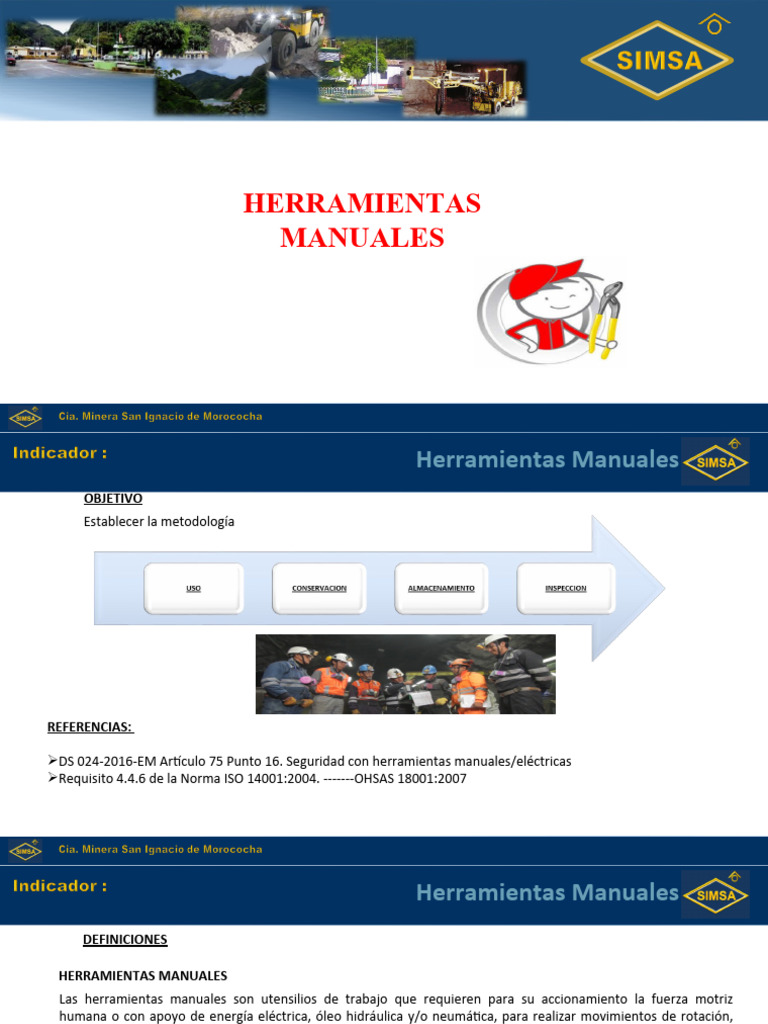 01 Herramientas Manuales | PDF | Herramientas | Bienes manufacturados