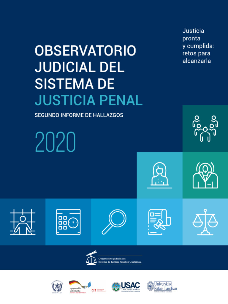 Segundo Informe Observatorio de Justicia Penal 2020 | PDF | Derecho penal | Prisión