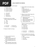 Ujian Uasa RBT Tahun 6 2022 | PDF