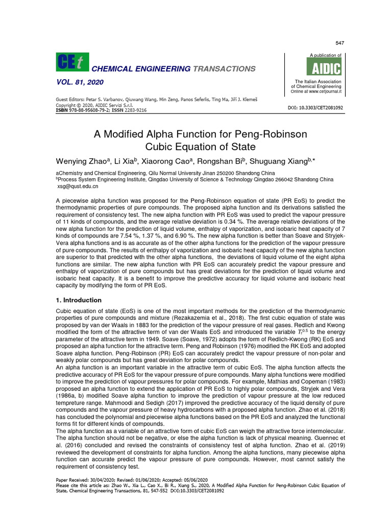 Alpha Functions | PDF | Continuum Mechanics | Gases