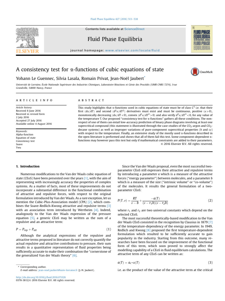 Consistency Test of Alpha Functions | PDF | Phase (Matter) | Phase Diagram