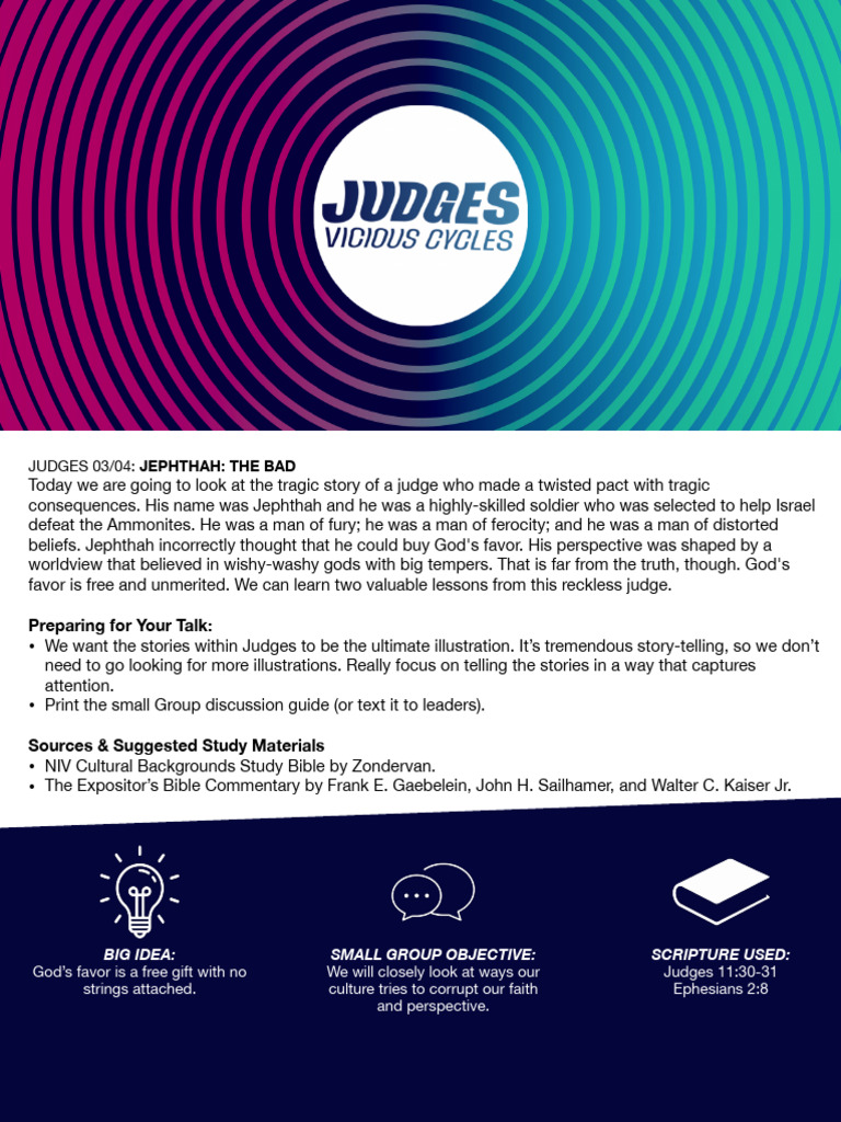 Judges 03 | PDF