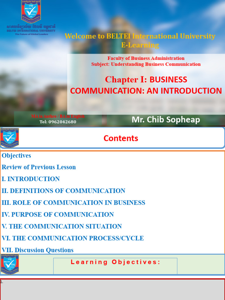 Unit 1 | Download Free PDF | Communication | Information