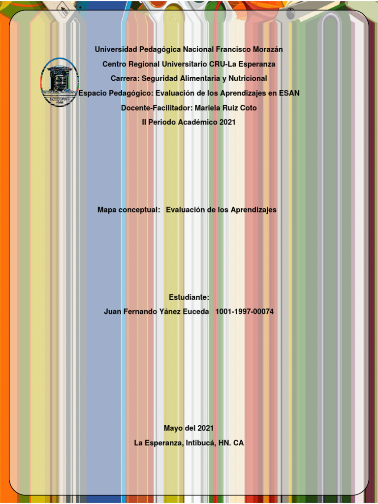 Mapa Conceptual Evaluación de Los Aprendizajes JFYE | PDF