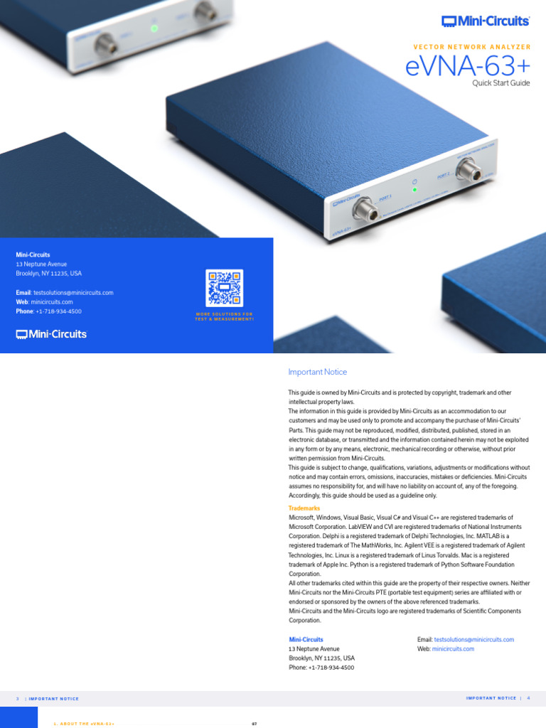 EVNA Quick Start Guide - v3 | PDF