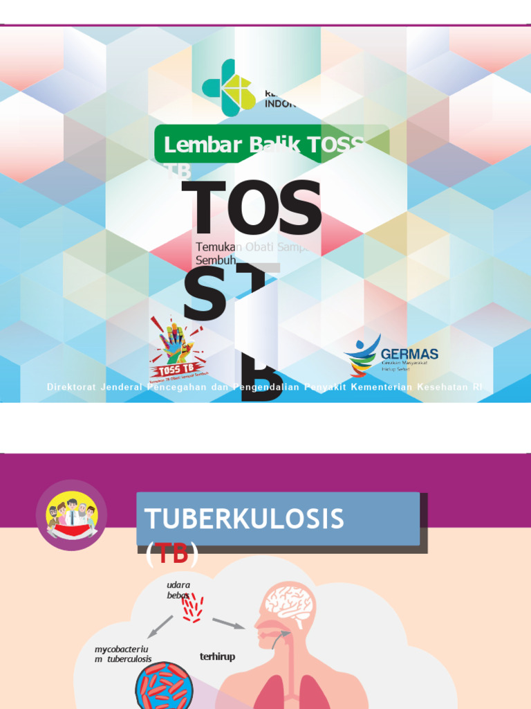 Lembar Balik Toss TBC Edukasi | PDF