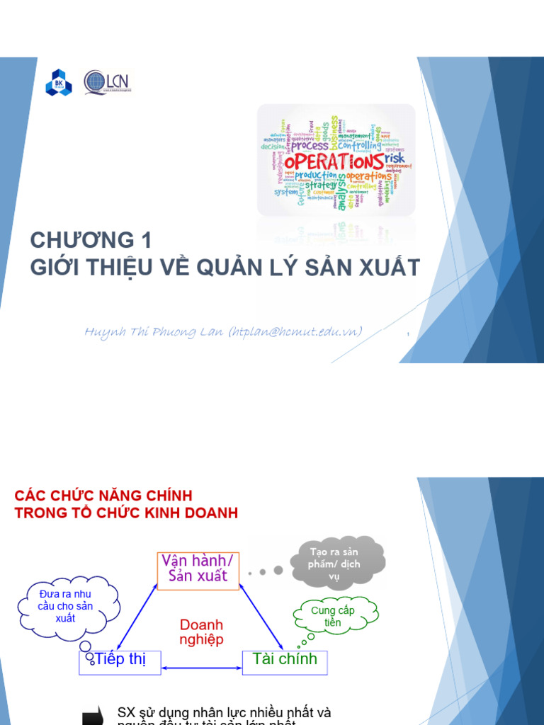IM2031.C1. Giới thiệu về QLSX | PDF