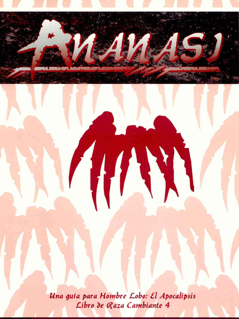 Libro de Raza Cambiante 4 - Ananasi (Img) | PDF