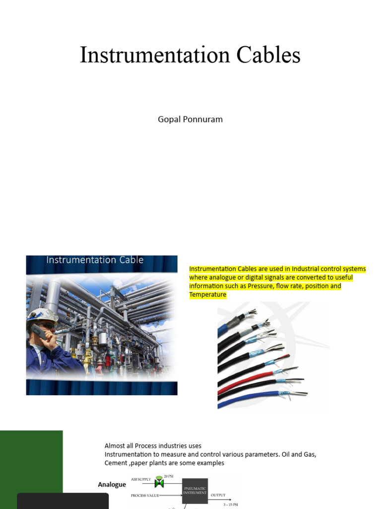 Overview of UL 2250 Instrumentation Cables | PDF | Technology & Engineering