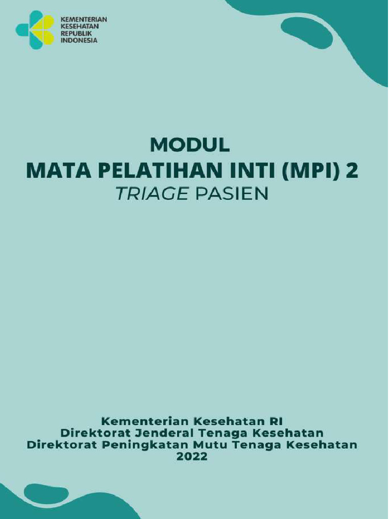 Modul 5 Triase Pasien | PDF