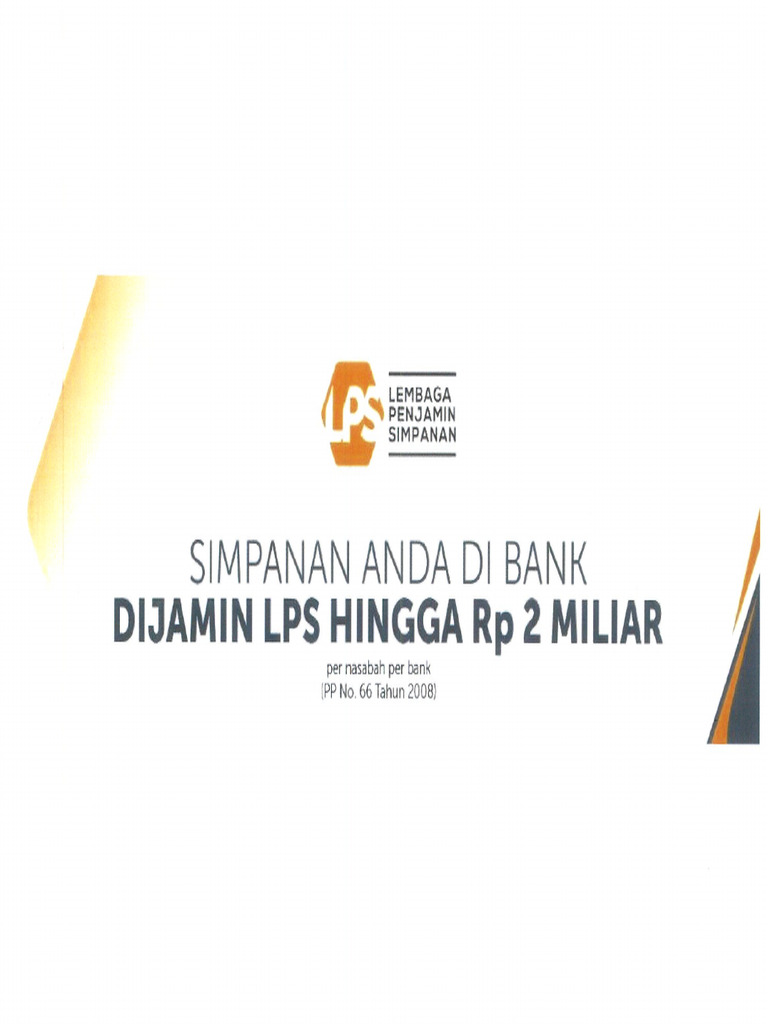 Pengumuman 2 Milyar - LPS Baru | PDF