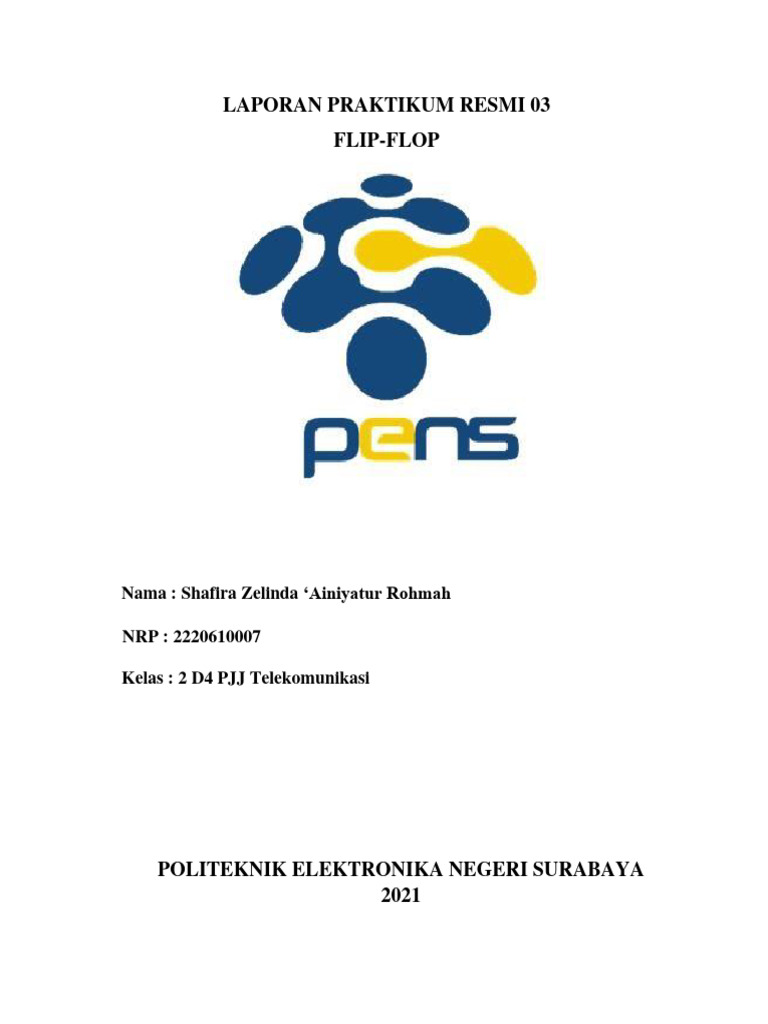 Lapres03 - 2220610007 - Shafira Zelinda Ainiyatur Rohmah (Eldig) | PDF