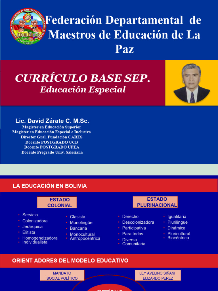 Currículo Base y Educacion Especial | PDF