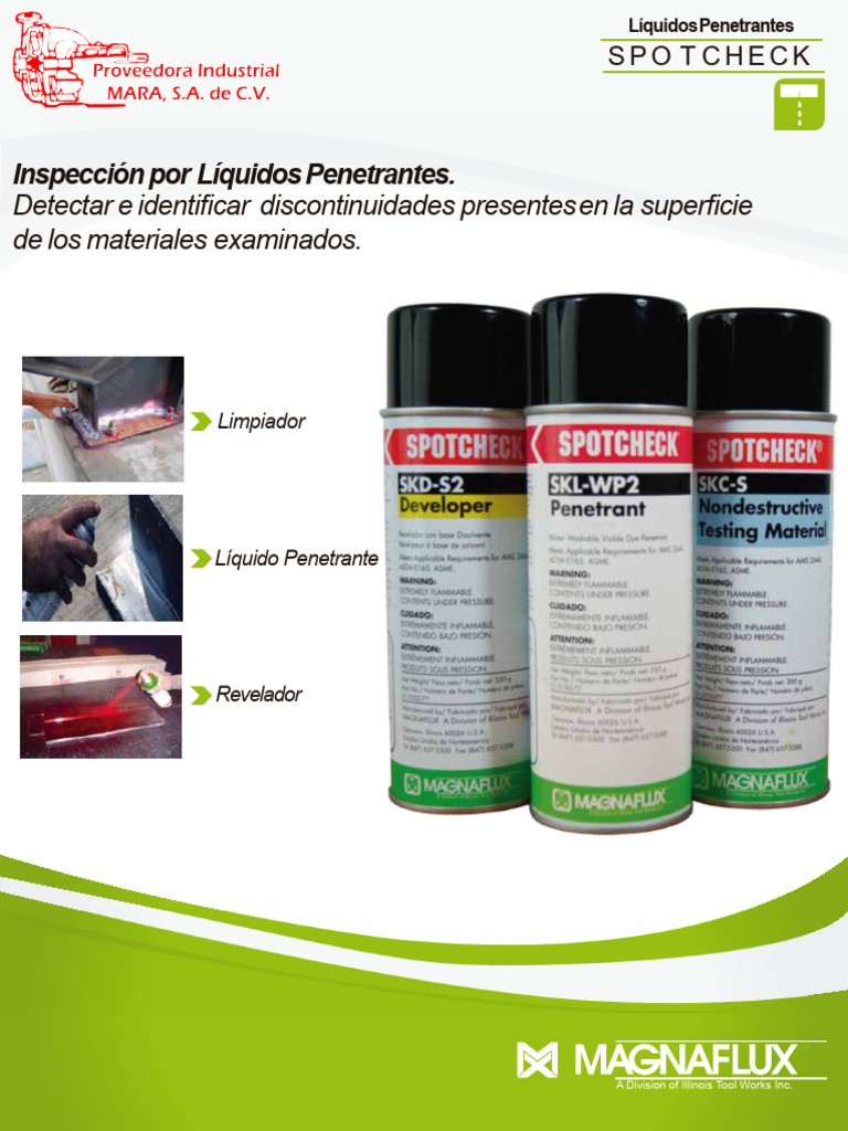 Líquidos Penetrantes | PDF