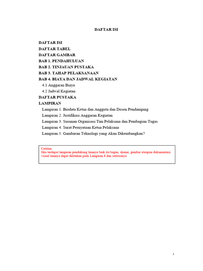 Template PKM Karsa Cipta | PDF