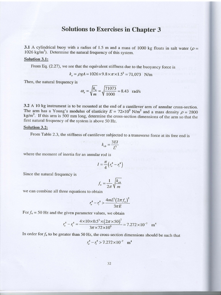 연습문제 Solution(Ch3) | PDF
