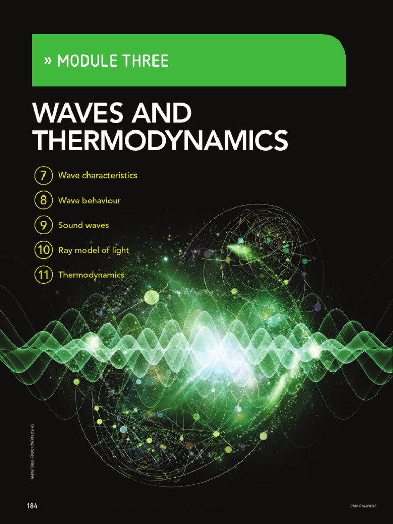 Chapter 7 Wave Characteristics | PDF | Waves | Electromagnetic Radiation