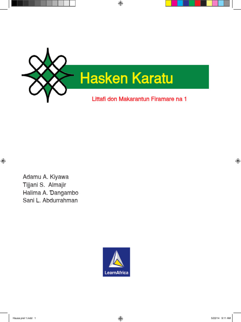 Hausa Language Basics | PDF