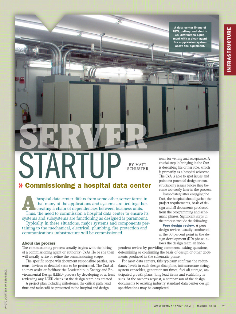 10HFM03 Infra | PDF | Data Center | Humidity