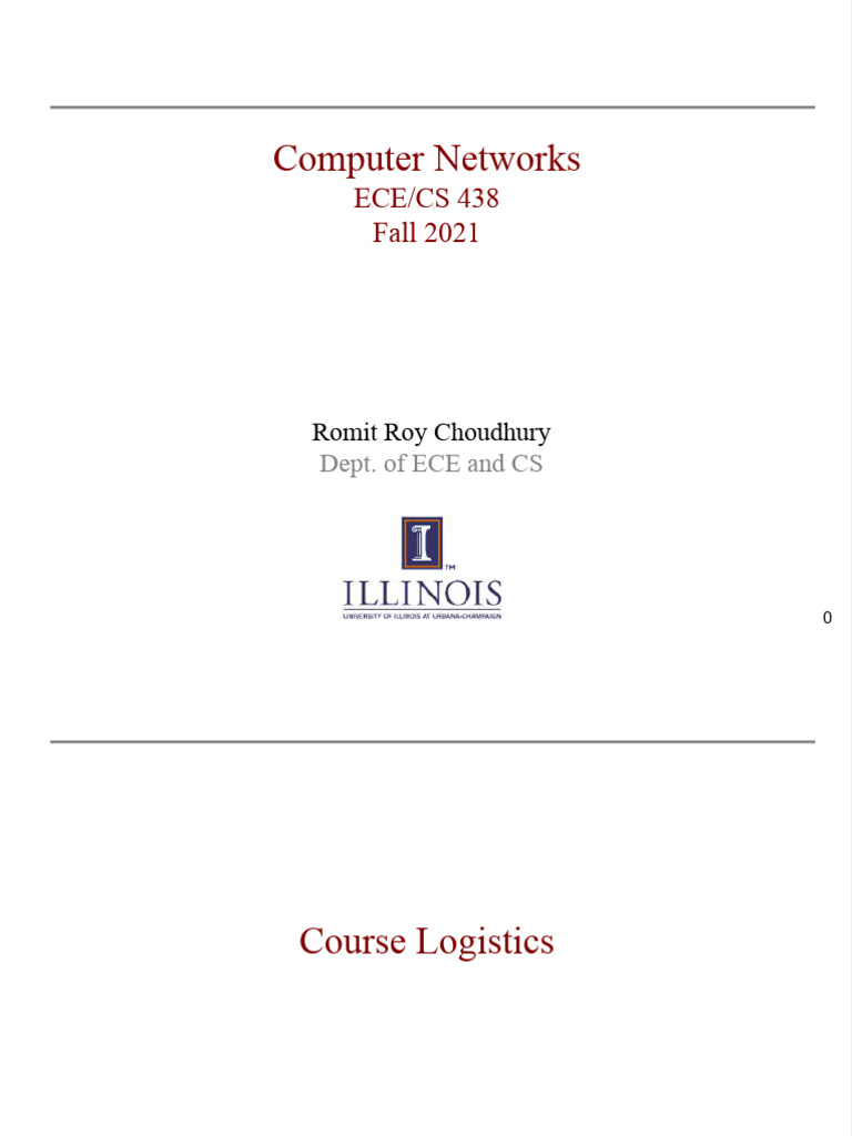 Lec 1 | PDF | Computer Network | Internet Protocol Suite