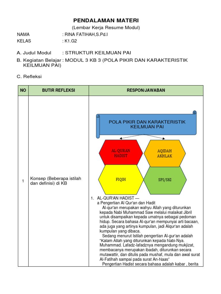 LK- RESUME modul 3 kb 3 | PDF