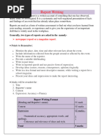 Report Writing Format ISC | PDF