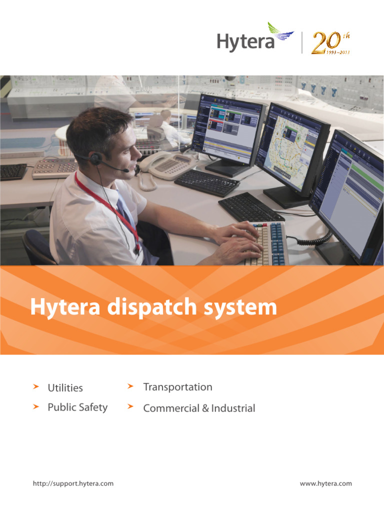 Hytera Dispatch System Overview | PDF | Radio | Backup