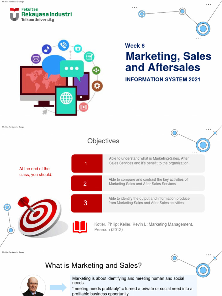 Marketing and Sales System Overview | PDF | Career & Growth