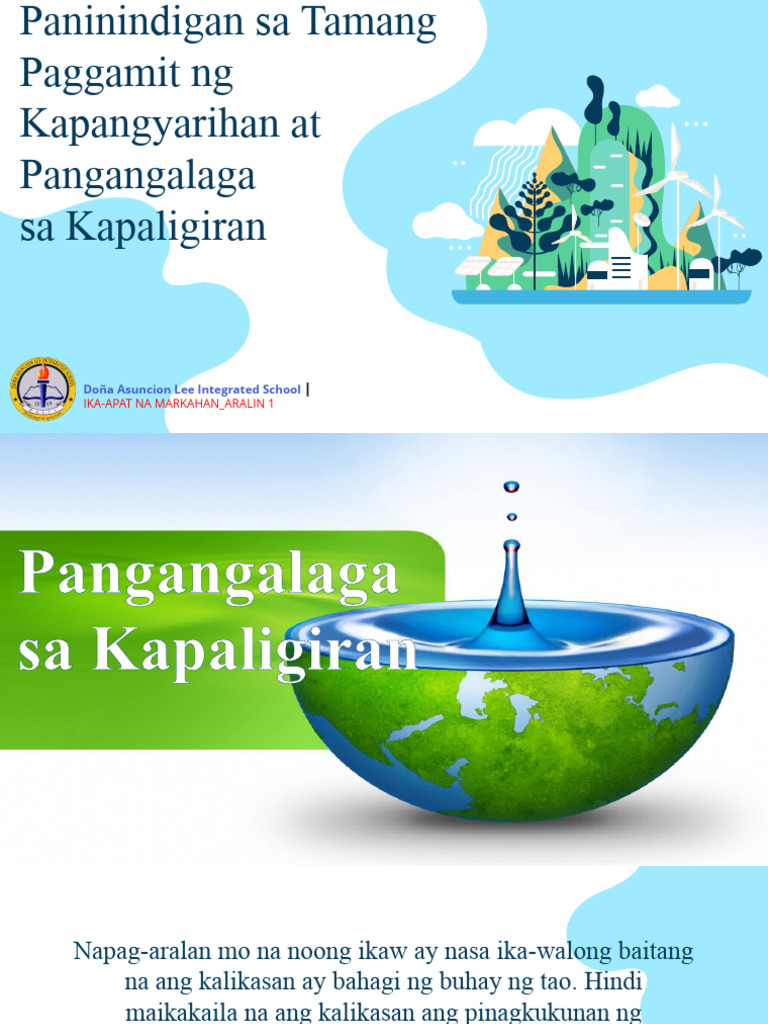 Pangangalaga Sa Kapaligiran | PDF