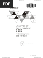 Delta DVP Sa2 Series Instruction Sheet | PDF | Programmable Logic ...