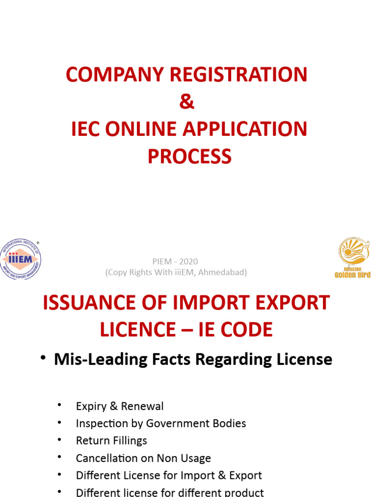 Import Export License Guide | PDF