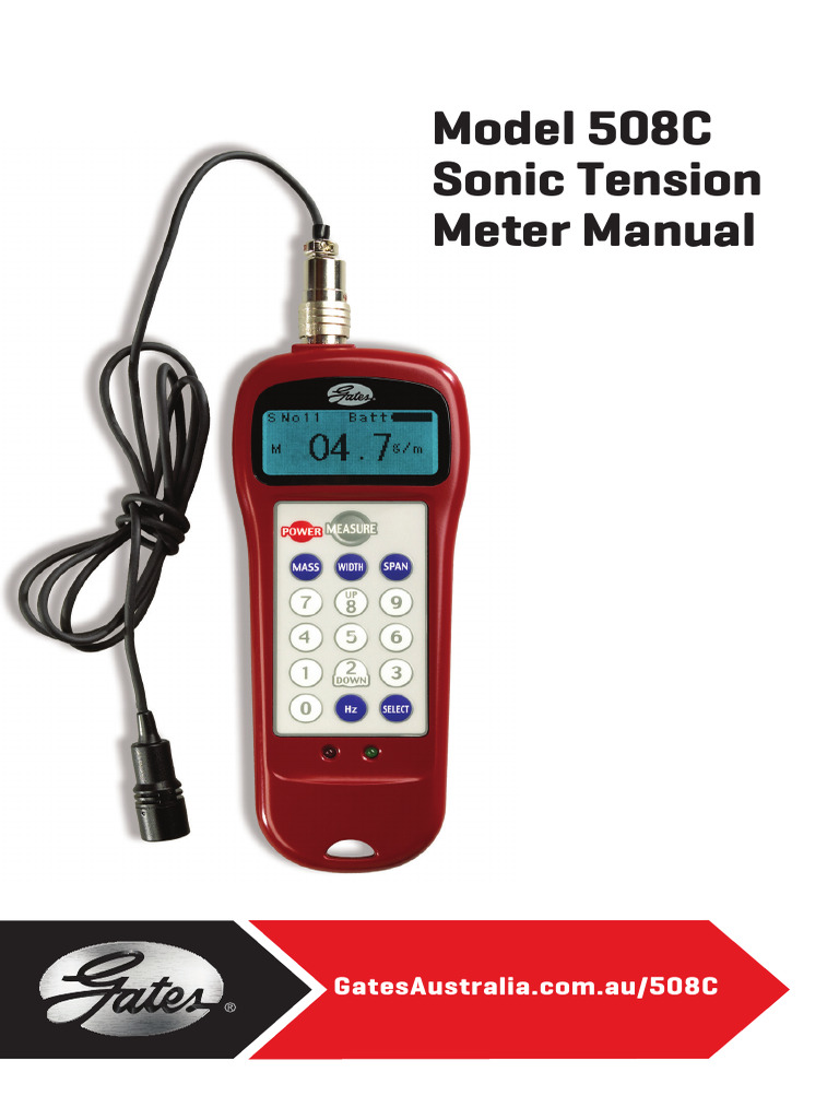 508c STM Manual Aus NZ July 2014 | PDF | Belt (Mechanical) | Oscillation