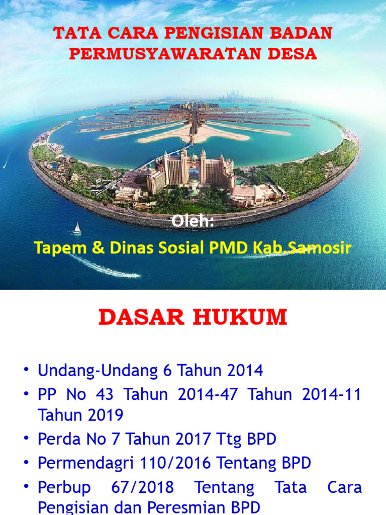 PEMILIHAN BPD Revisi Mei 2023 | PDF | Politik