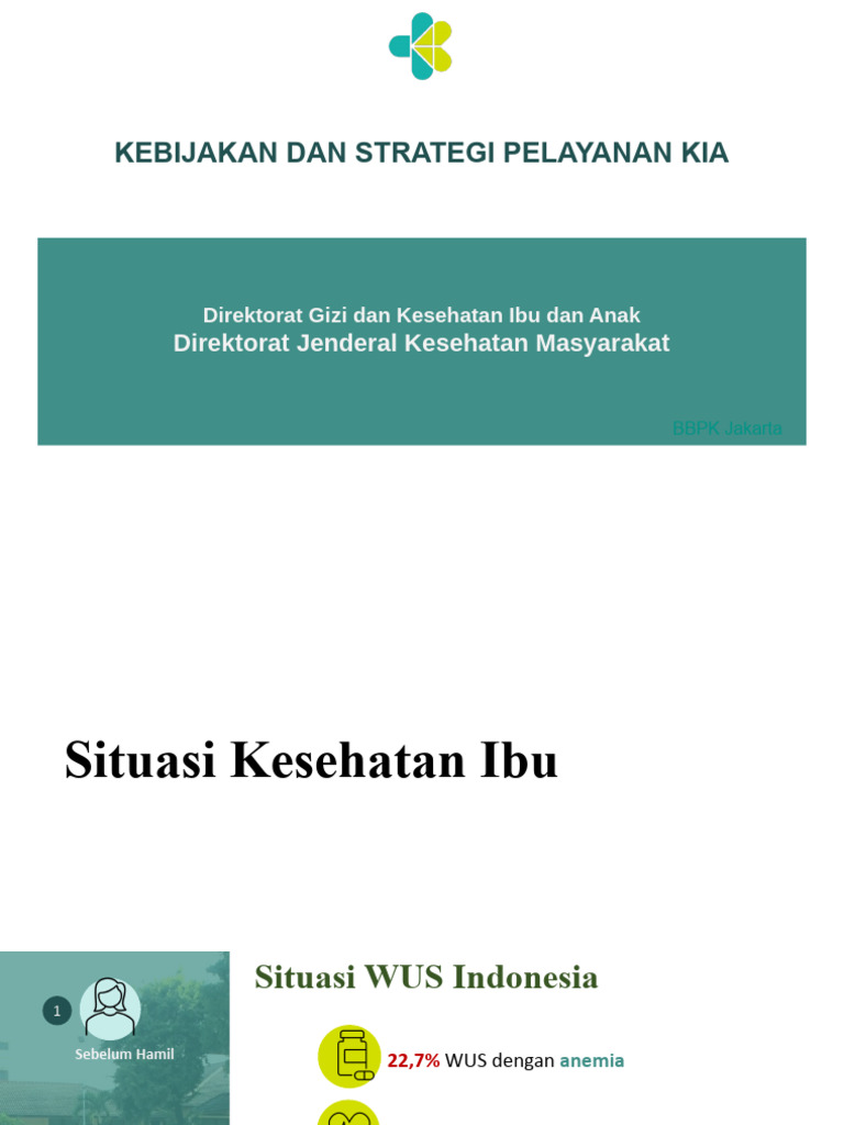 ANC Terpadu Kebijakan Dan Strategi Pelayanan KIA | PDF