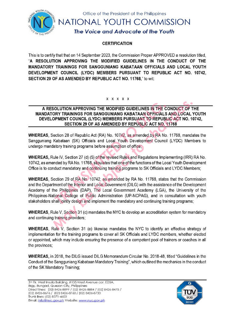 Guidelines On MT Initial | PDF