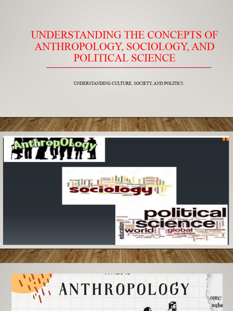 Key Concepts in Anthropology and Sociology | PDF | Anthropology | Sociology