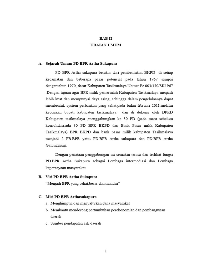 BAB II Sejarah Kumlit | PDF