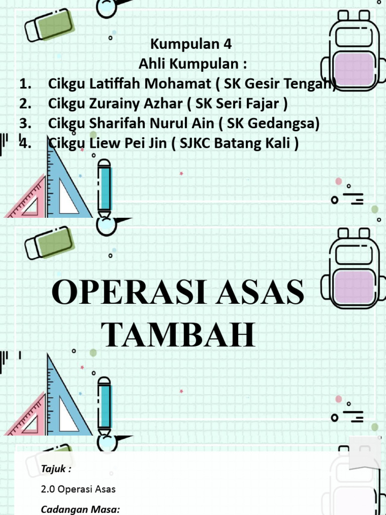 Operasi Asas | PDF